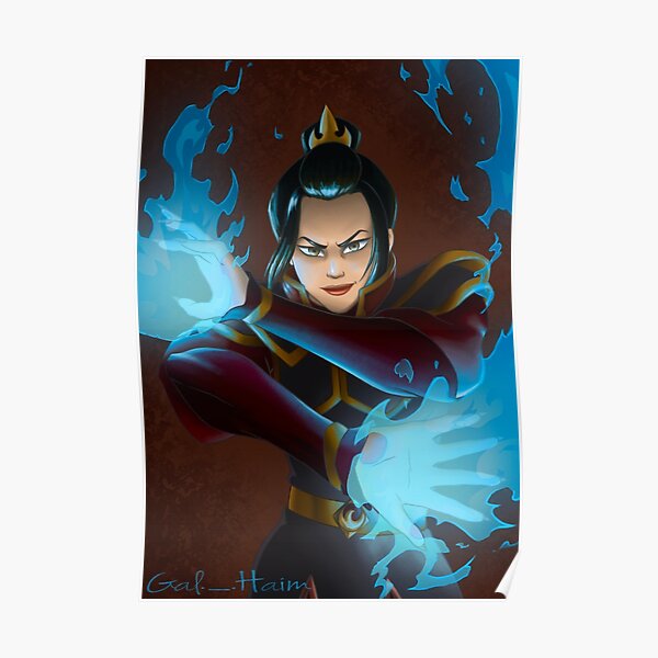 "Princess Azula" Poster for Sale by Gal-haim | Redbubble