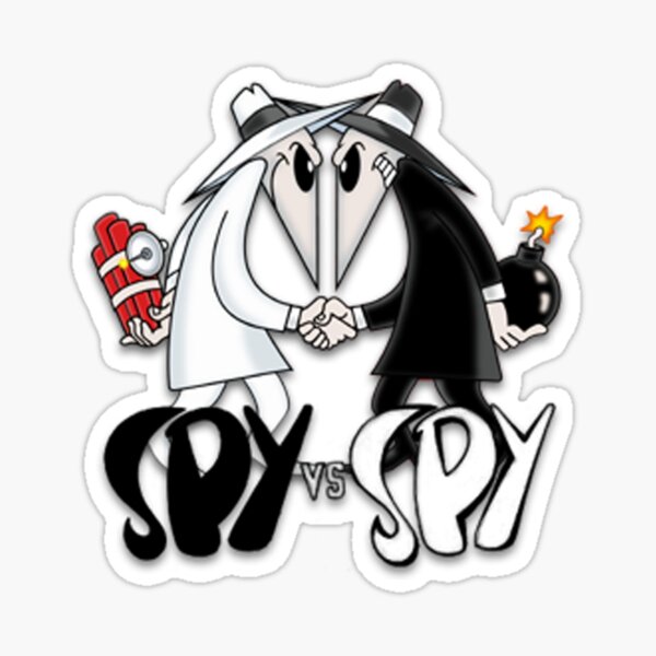Spy Vs Stickers | Redbubble