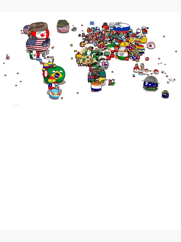 "Countryballs pack " Poster for Sale by USAPRIDE22 | Redbubble