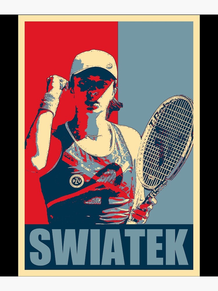 "Iga Swiatek " Poster for Sale by LeedsDesign2 | Redbubble