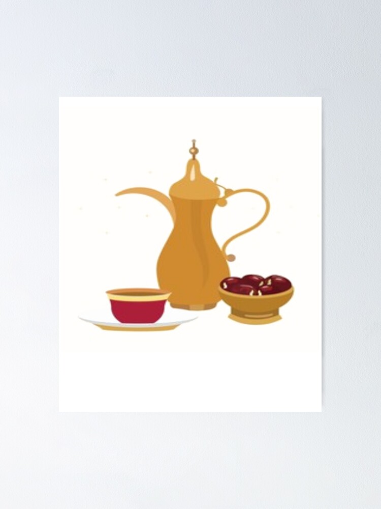 "Arabic coffee" Poster for Sale by Designhub14 | Redbubble