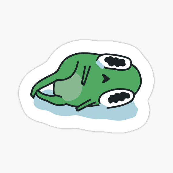 "Sad Tad" Sticker for Sale by LibstersPals | Redbubble