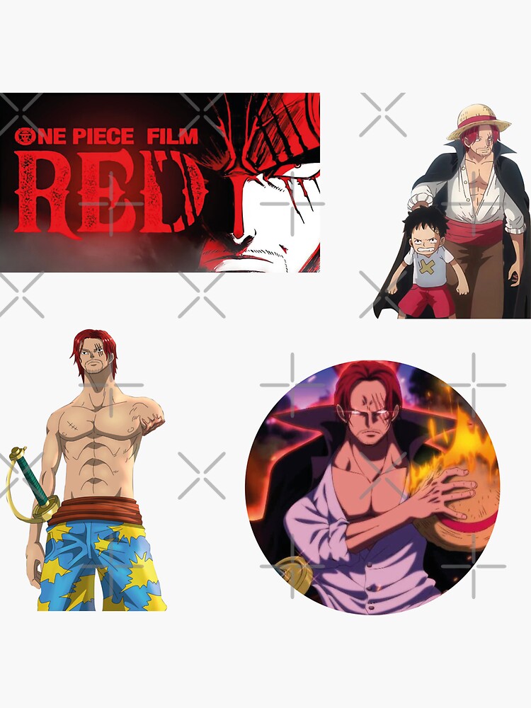 "pack shanks from red movie" Sticker for Sale by titan-anime | Redbubble