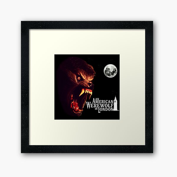 "An American Werewolf in London - WEREWOLF - 4K Illustration -Cult ...