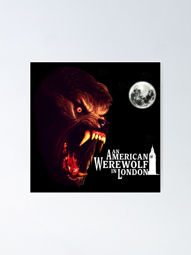 "An American Werewolf in London - WEREWOLF - 4K Illustration -Cult ...