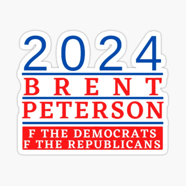 "Brent Peterson" Sticker for Sale by ShadMano | Redbubble