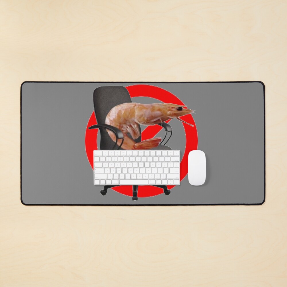 "Shrimp on Desk Chair" Poster for Sale by Maddy0410 | Redbubble