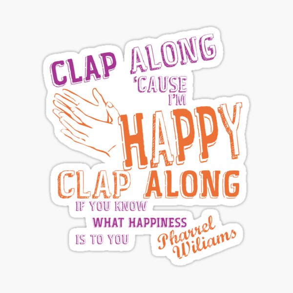 "Happy!" Sticker for Sale by sassav8 | Redbubble