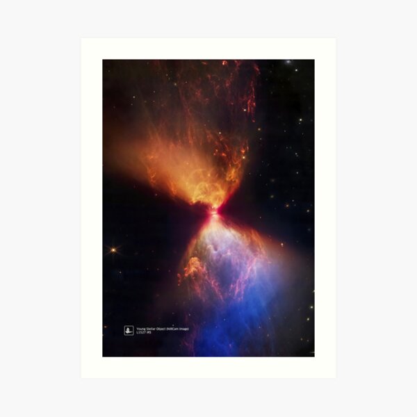"JWST Young Stellar Object (Fiery Hourglass), L1527 (James Webb/JWST ...