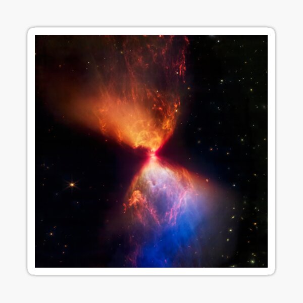"JWST Young Stellar Object (Fiery Hourglass), L1527 (James Webb/JWST ...