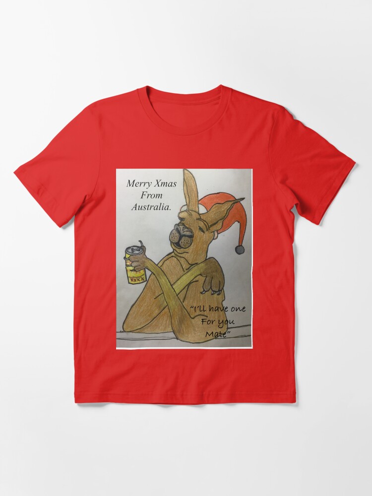 "Big red roo." T-shirt for Sale by Kattrend | Redbubble | big red t ...