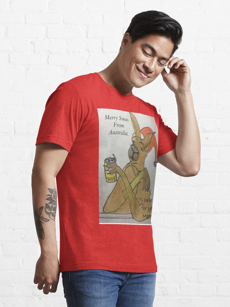 "Big red roo." T-shirt for Sale by Kattrend | Redbubble | big red t ...