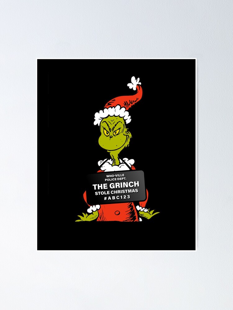 "The Grínch Christmas Wanted Poster Mens Vintage, The Grínch, Grínches ...