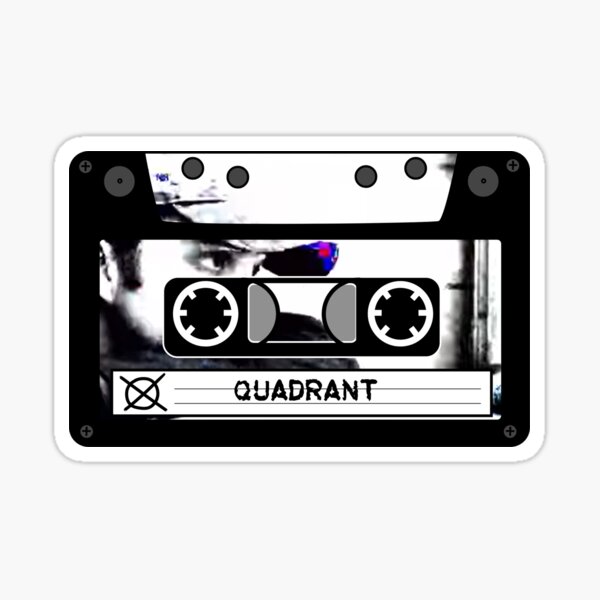 "QUADRANT Marble Hornets Cassette Tape" Sticker for Sale by havensea ...