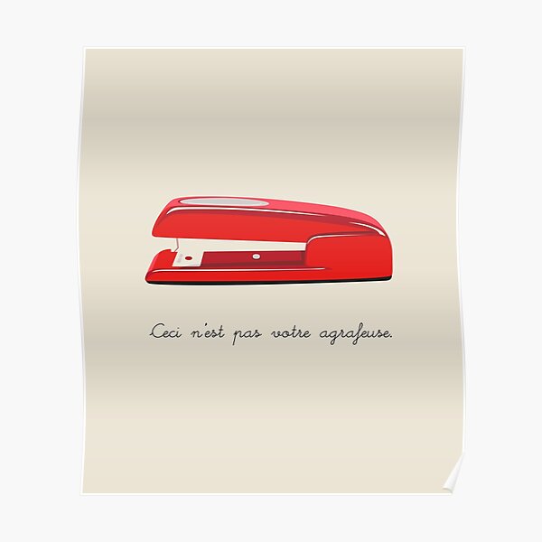 Stapler Posters | Redbubble