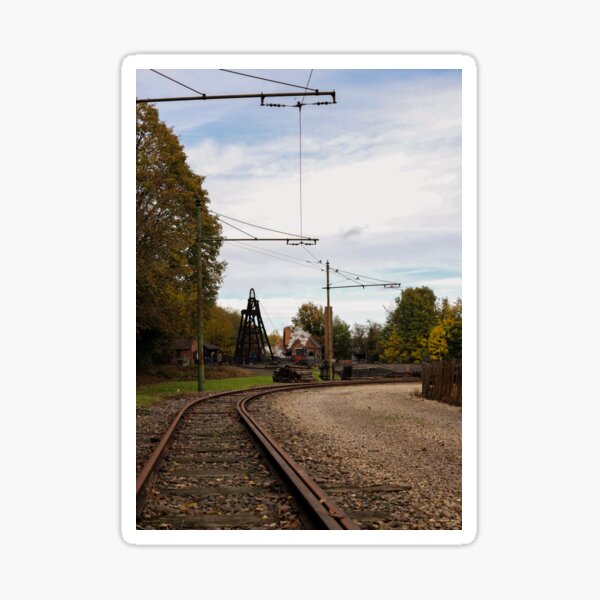 "Industrial Revolution Coal Mine Railway" Sticker for Sale by ...