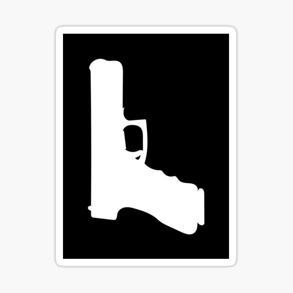 "Glock" Sticker for Sale by ggalko1 | Redbubble