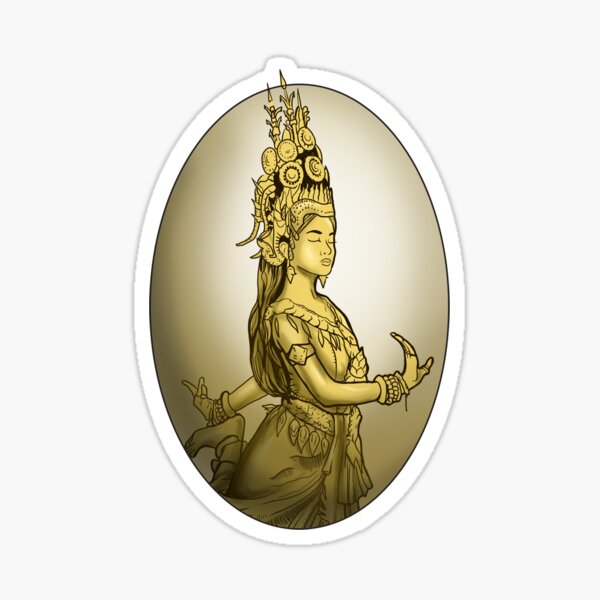 "Cambodia Cambodian Khmer Proud Woman Apsara Girl Traditional Dance I ...