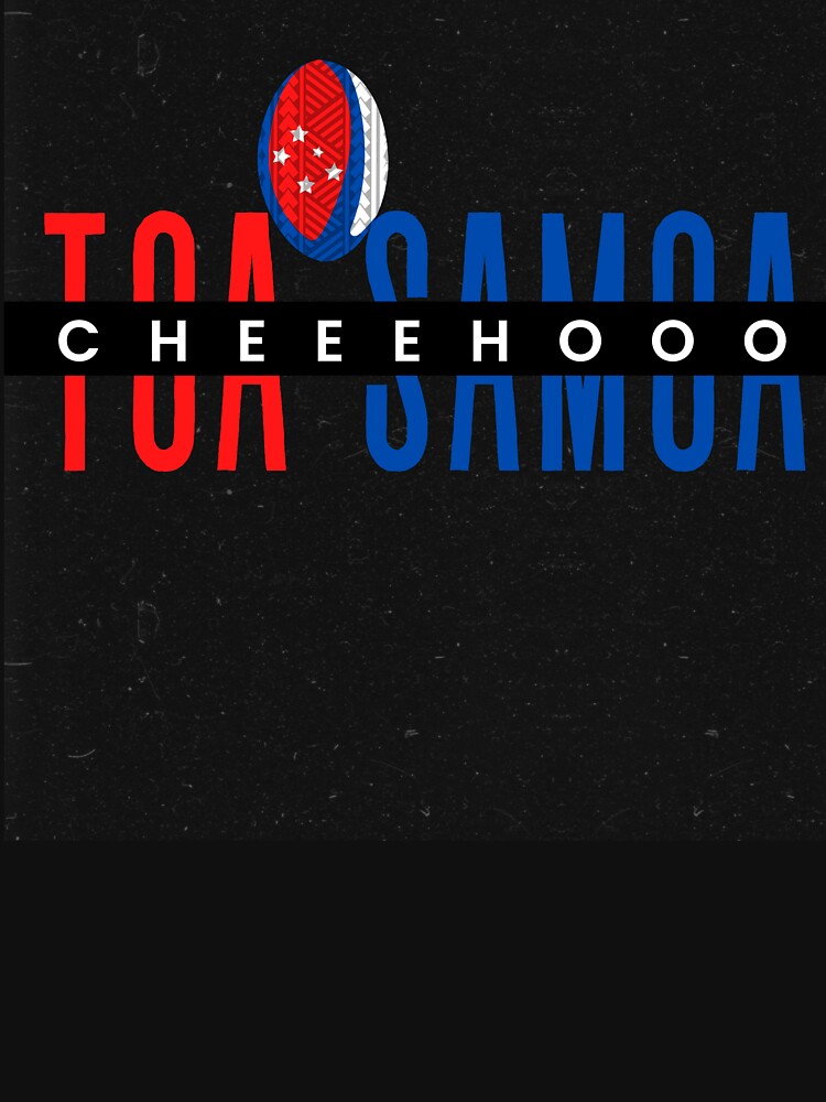 "Toa Samoa Cheehoo Rugby League" T-shirt for Sale by sillykokonut ...
