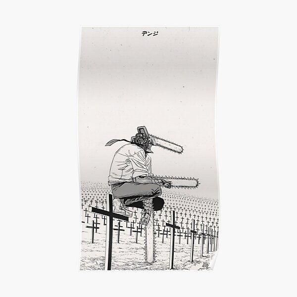 "Chainsaw Man Denji" Poster for Sale by Thebestindesign | Redbubble