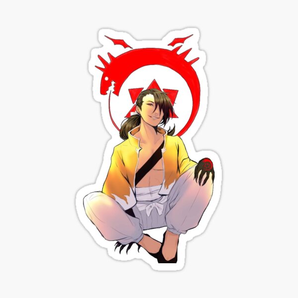 "Full Metal Alchemist - Ling Yao" Sticker for Sale by sahinartdesign ...