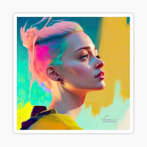 "ms robot " Sticker for Sale by Jenslemmens | Redbubble