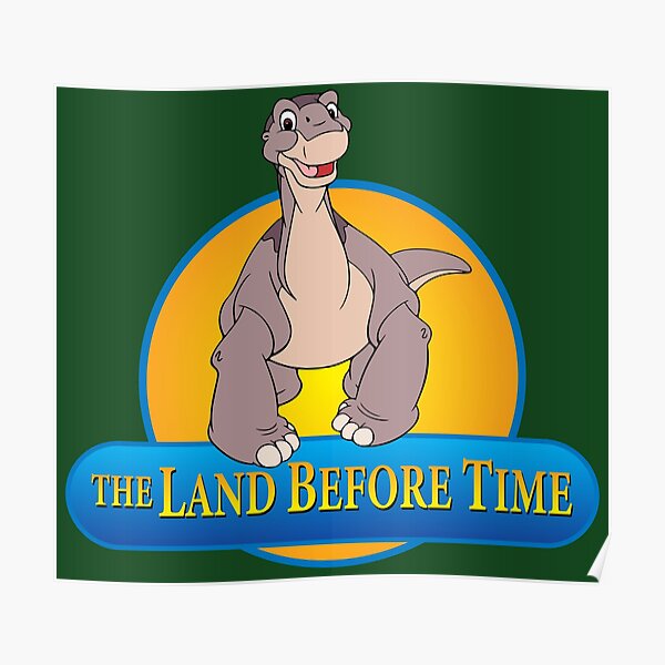 "The Land Before - littlefoot" Poster for Sale by TVstars | Redbubble