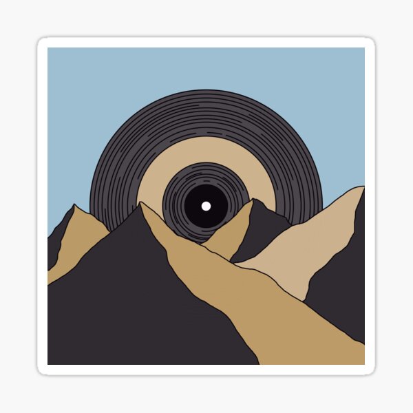 "Distant Sound" Sticker for Sale by S-3-Powell | Redbubble