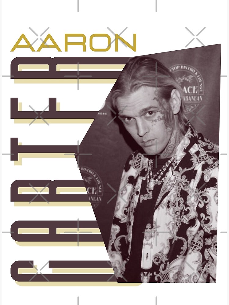 Poster « Aaron Carter », par Denel-Arts | Redbubble
