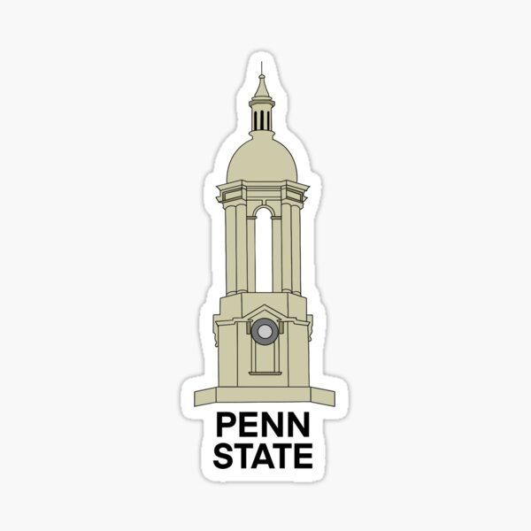 "Penn State Old Main" Sticker for Sale by liv-schneider | Redbubble