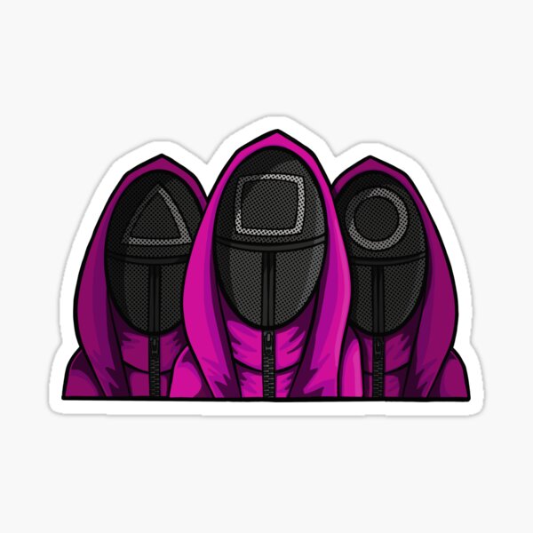 "Squid Game" Sticker for Sale by Tameink | Redbubble
