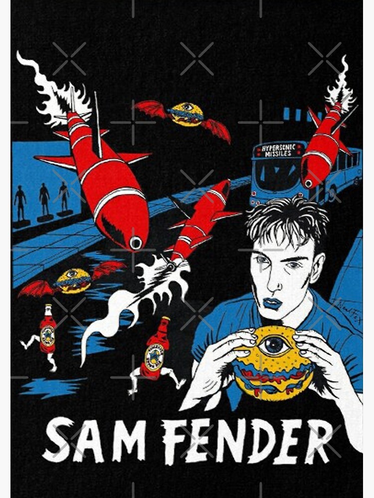 "Sam Fender " Poster by KHADAT | Redbubble