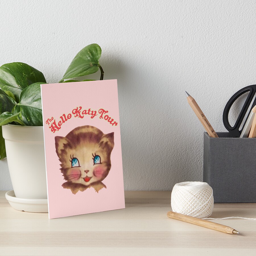 "Katy Perry The Hello Katy Tour Logo " Art Board Print for Sale by ...