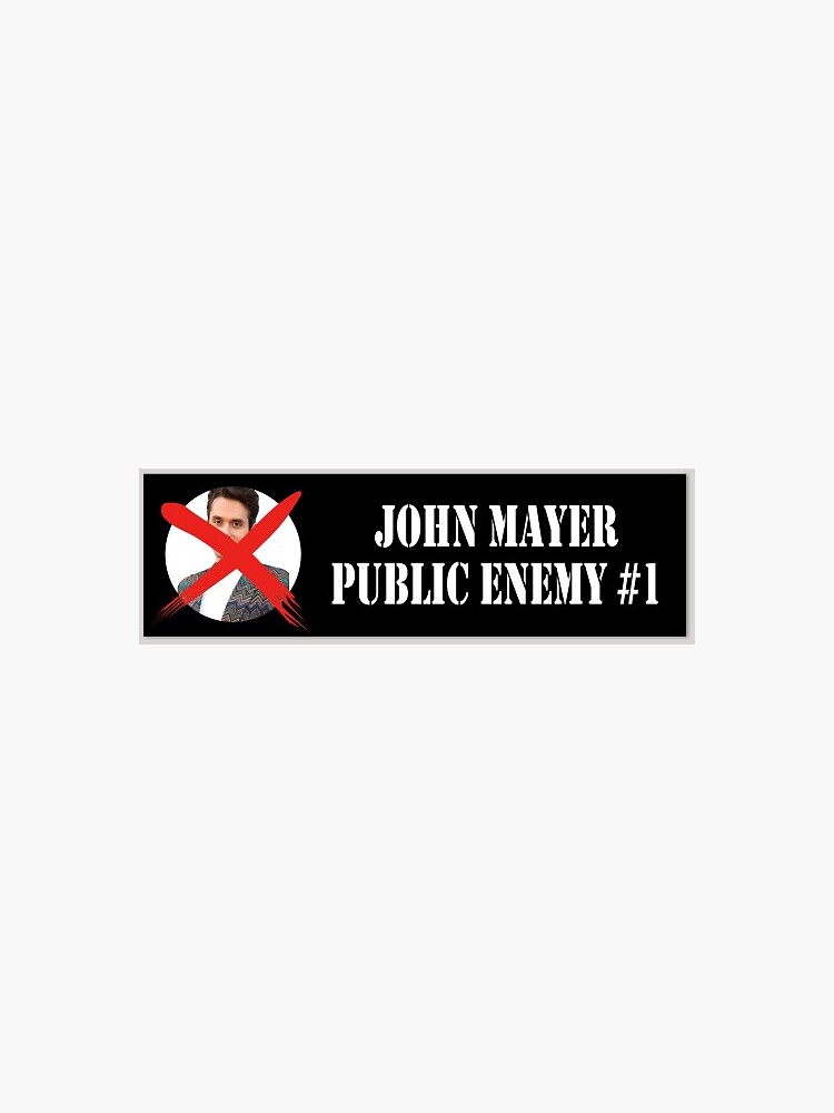 "Public Enemy John Swiftie" Sticker for Sale by rndesigns | Redbubble