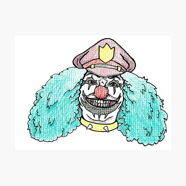 "Dr. Rockso, the Rock and Roll Clown!" Photographic Print by ...