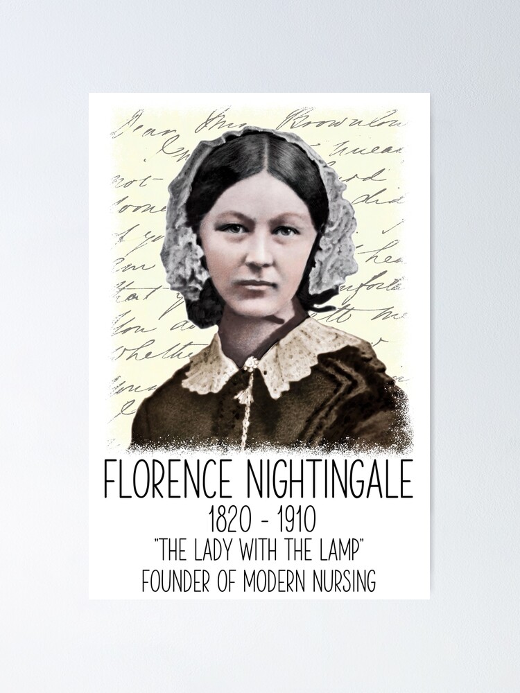 Florence Nightingale Biography Poster