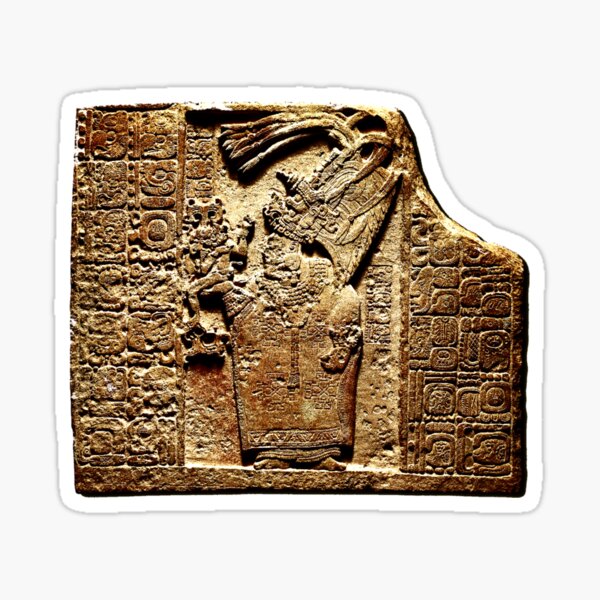 "Mayan Art" Sticker for Sale by ontological | Redbubble