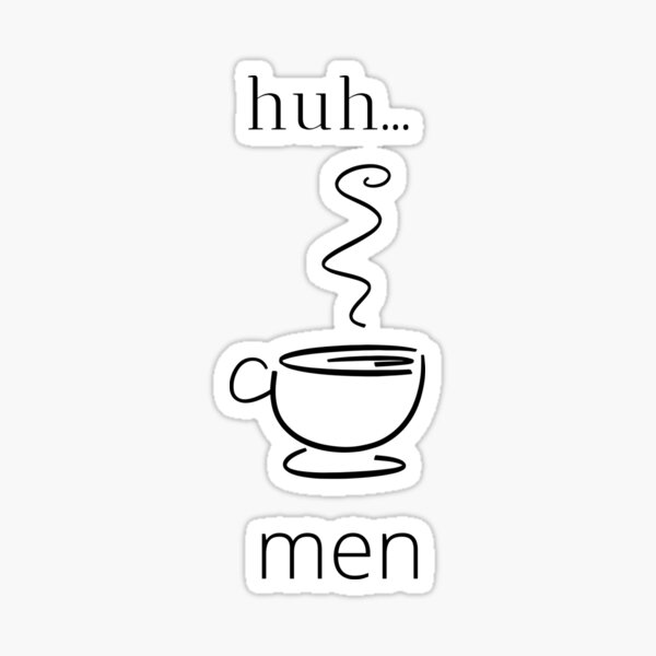 " huh. women meme but for the man this time" Sticker for Sale by ...