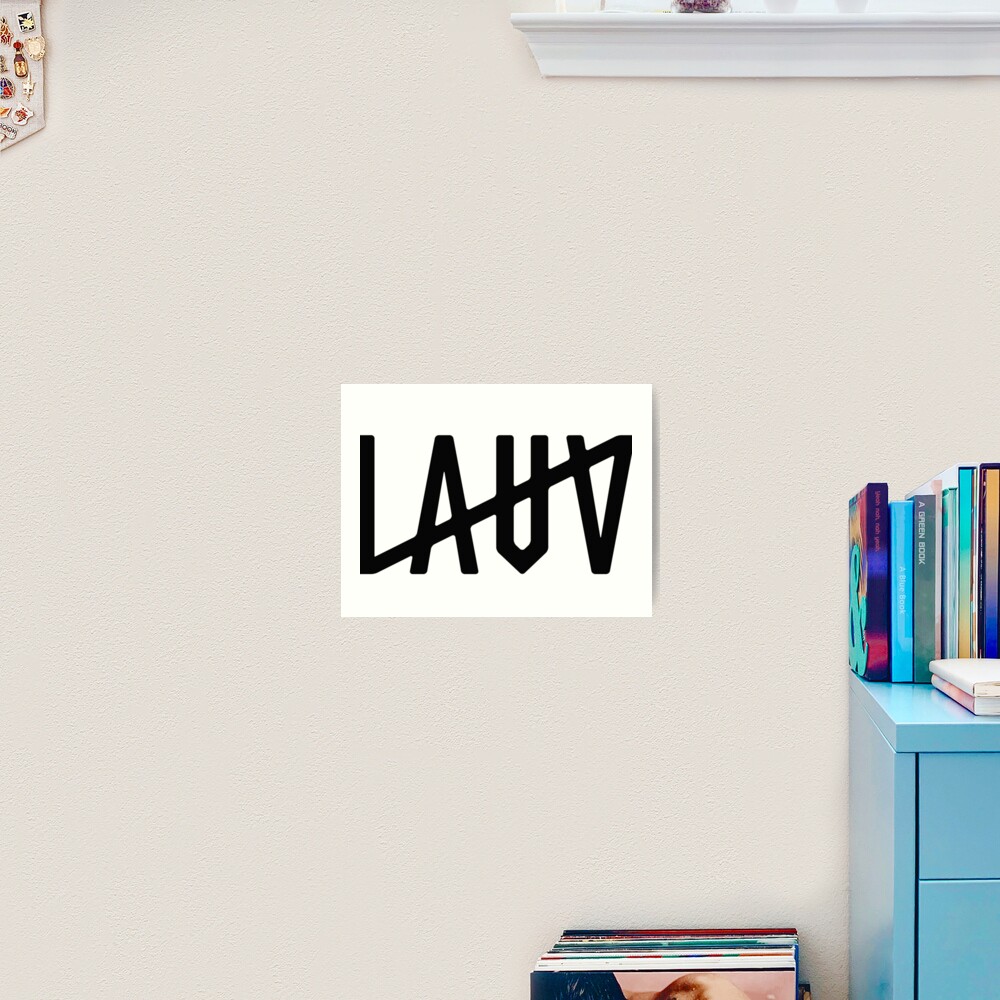 "Lauv Logo" Art Print for Sale by EdenWorldWide | Redbubble
