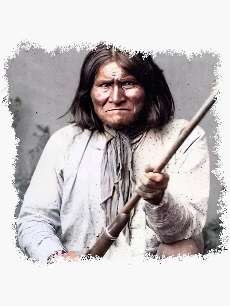 "Geronimo" Sticker for Sale by historeetees1 | Redbubble