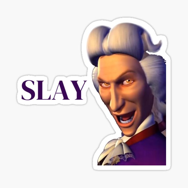 "Preminger - Slay" Sticker for Sale by SereneSketches | Redbubble