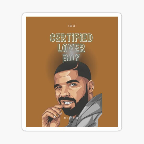 "Design of Drake CLB" Sticker for Sale by ArtbyRicks | Redbubble