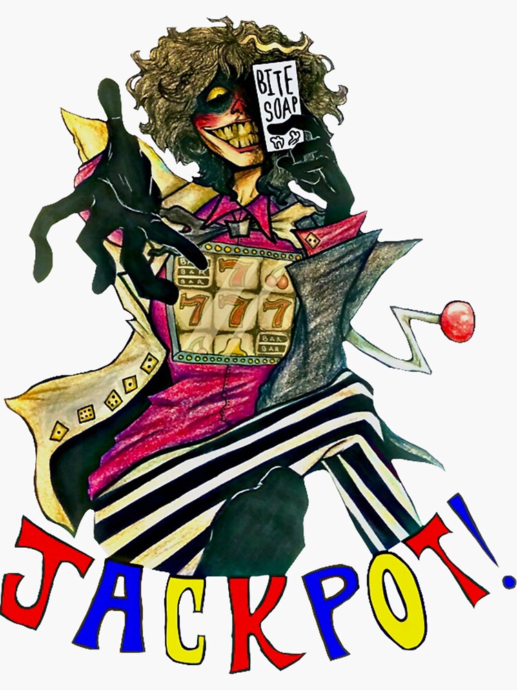 "Winning Bet Jackpot" Sticker for Sale by bitesoap | Redbubble