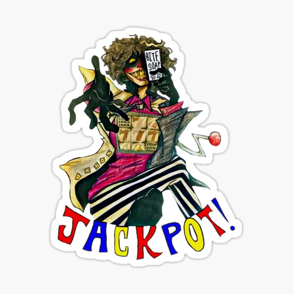 "Winning Bet Jackpot" Sticker for Sale by bitesoap | Redbubble
