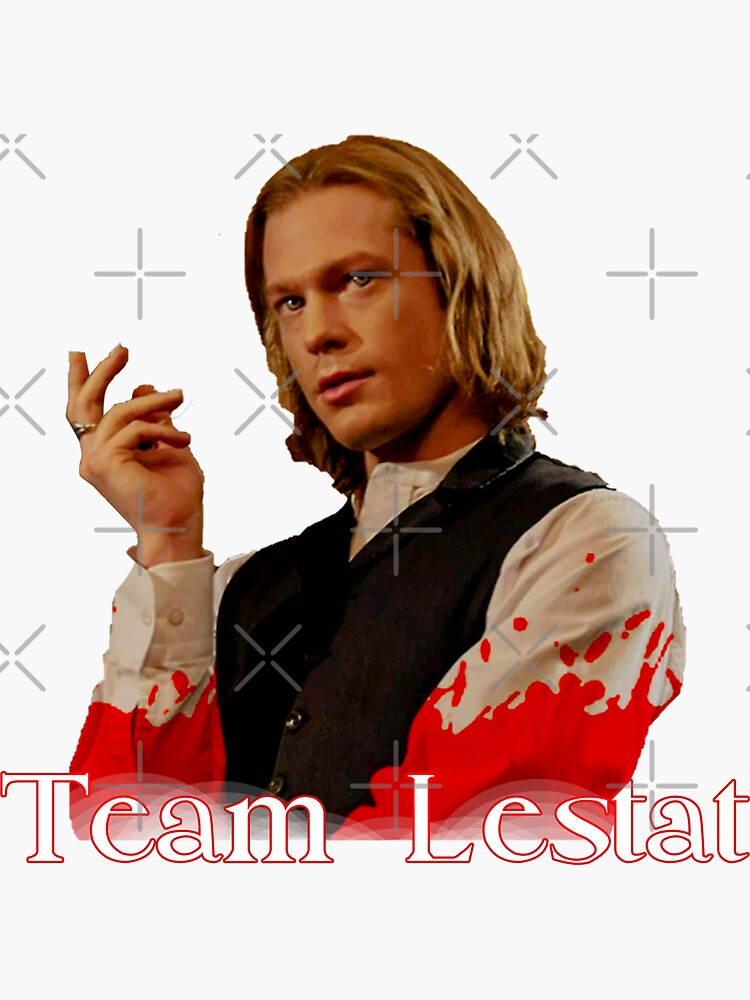"Team Lestat" Sticker for Sale by Minimalistmulti | Redbubble