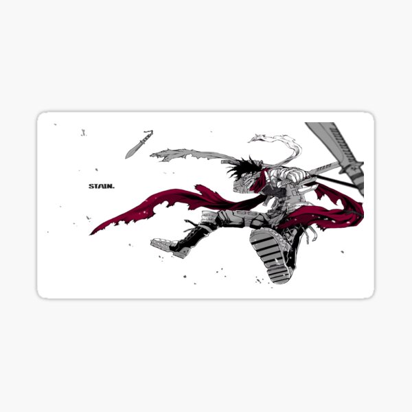 "Stain | My Hero Academia" Sticker by Huntt | Redbubble
