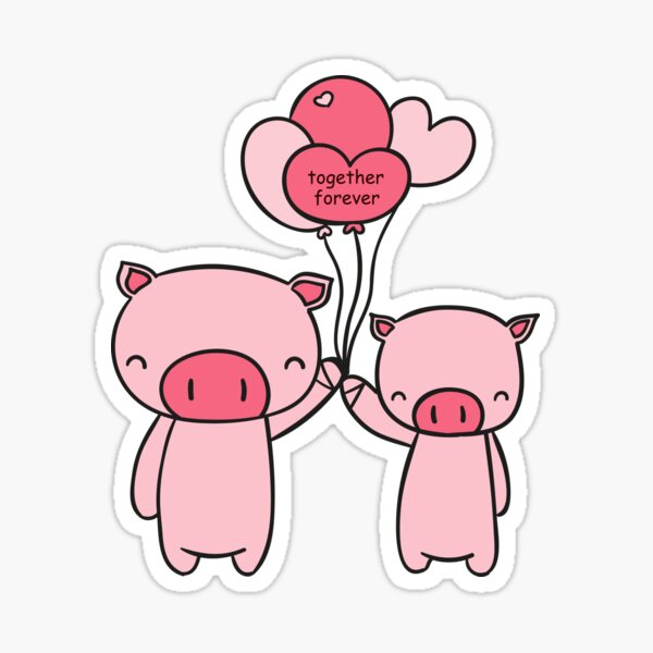 "Panda And Brownie Bear Couple Sticker" Sticker for Sale by STOREMUZAN ...