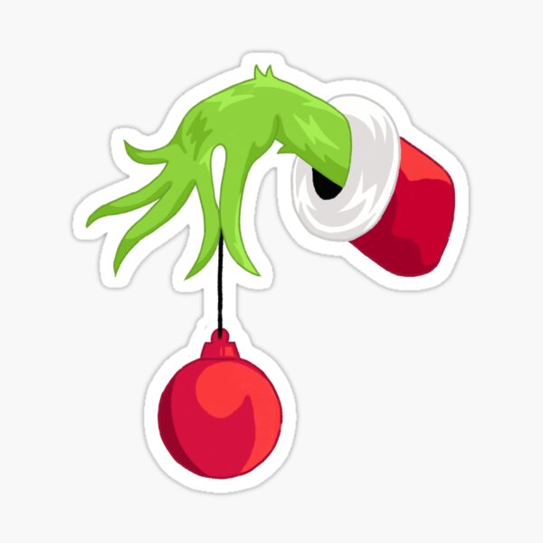 "Grinch Christmas Movie" Sticker by KimmL | Redbubble