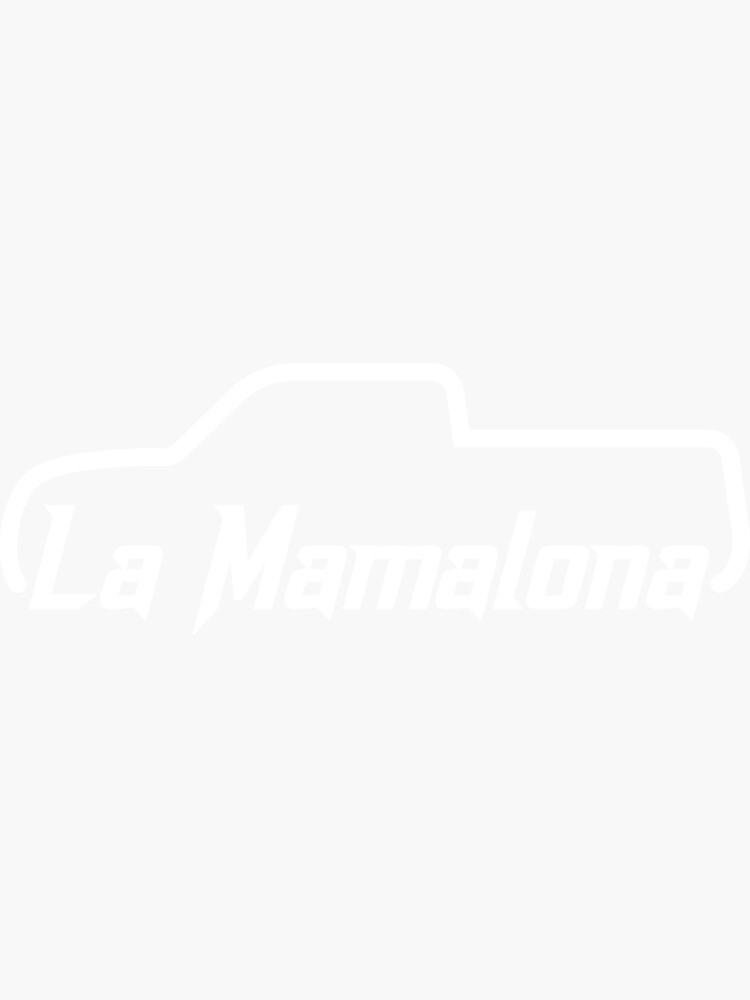 "La Mamalona" Sticker for Sale by StudioSirenita | Redbubble
