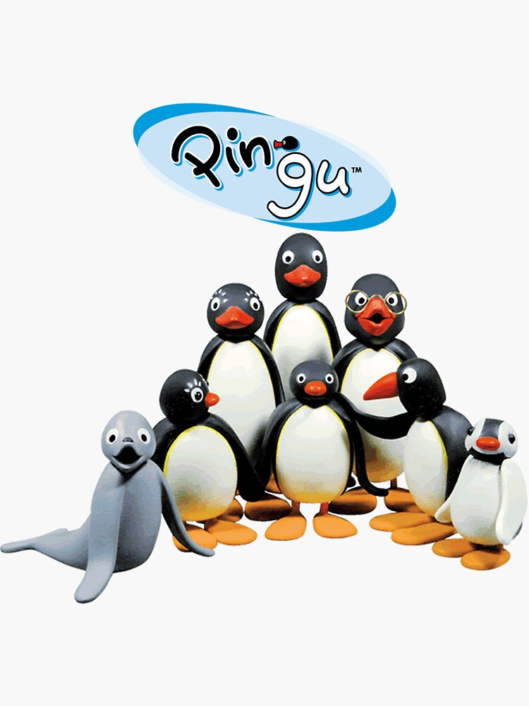 "pingu" Sticker for Sale by Daenerys-3 | Redbubble